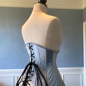 Real Double Row Steel Boned Underbust Corset From Velvet. Real Waist ...