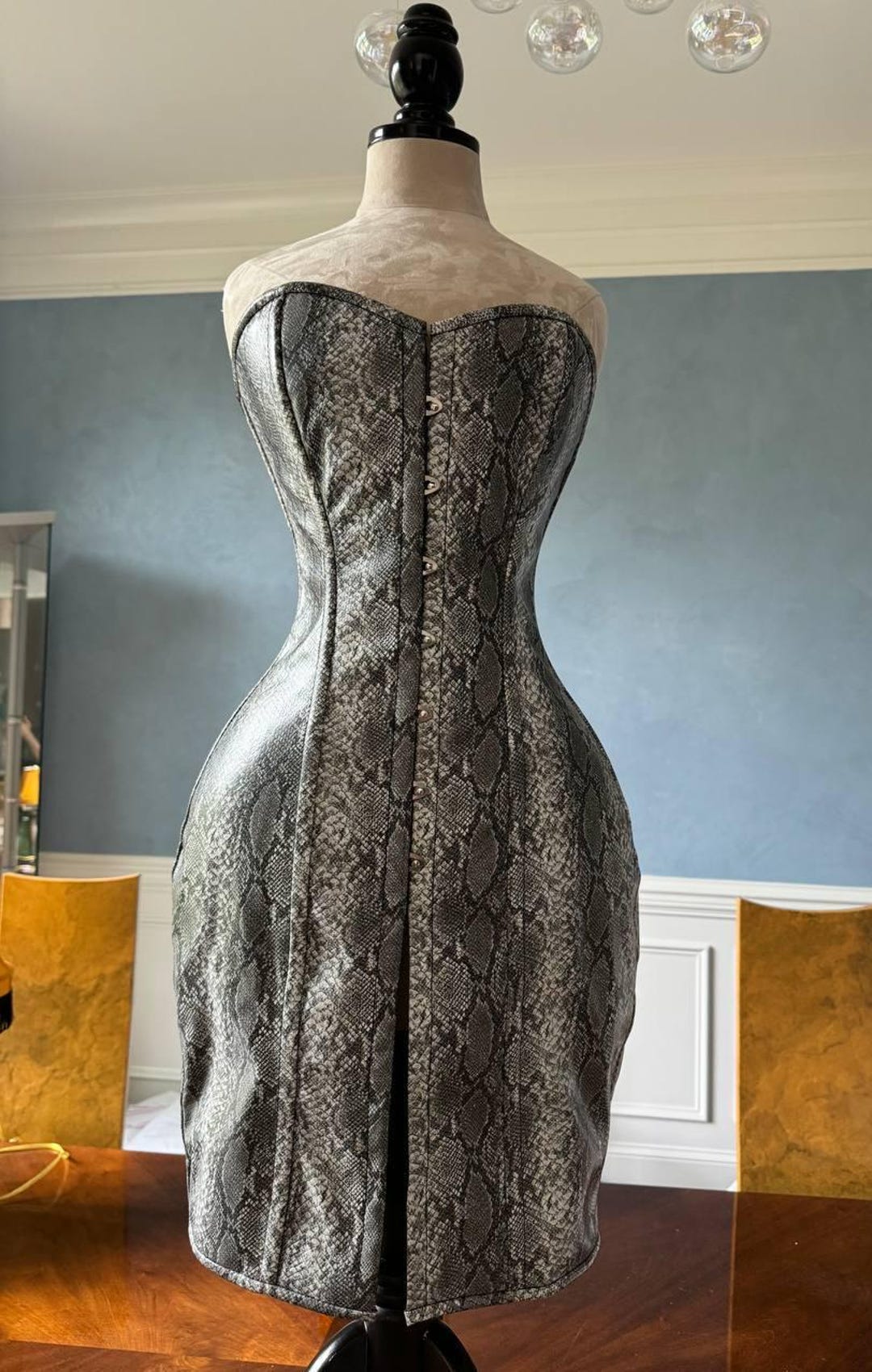 Exclusive Snake Corset Dress. New Year and Christmas Girlfriend or Wife ...