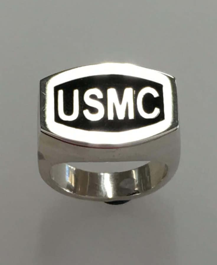 Marine Corps Ring USMC - Etsy