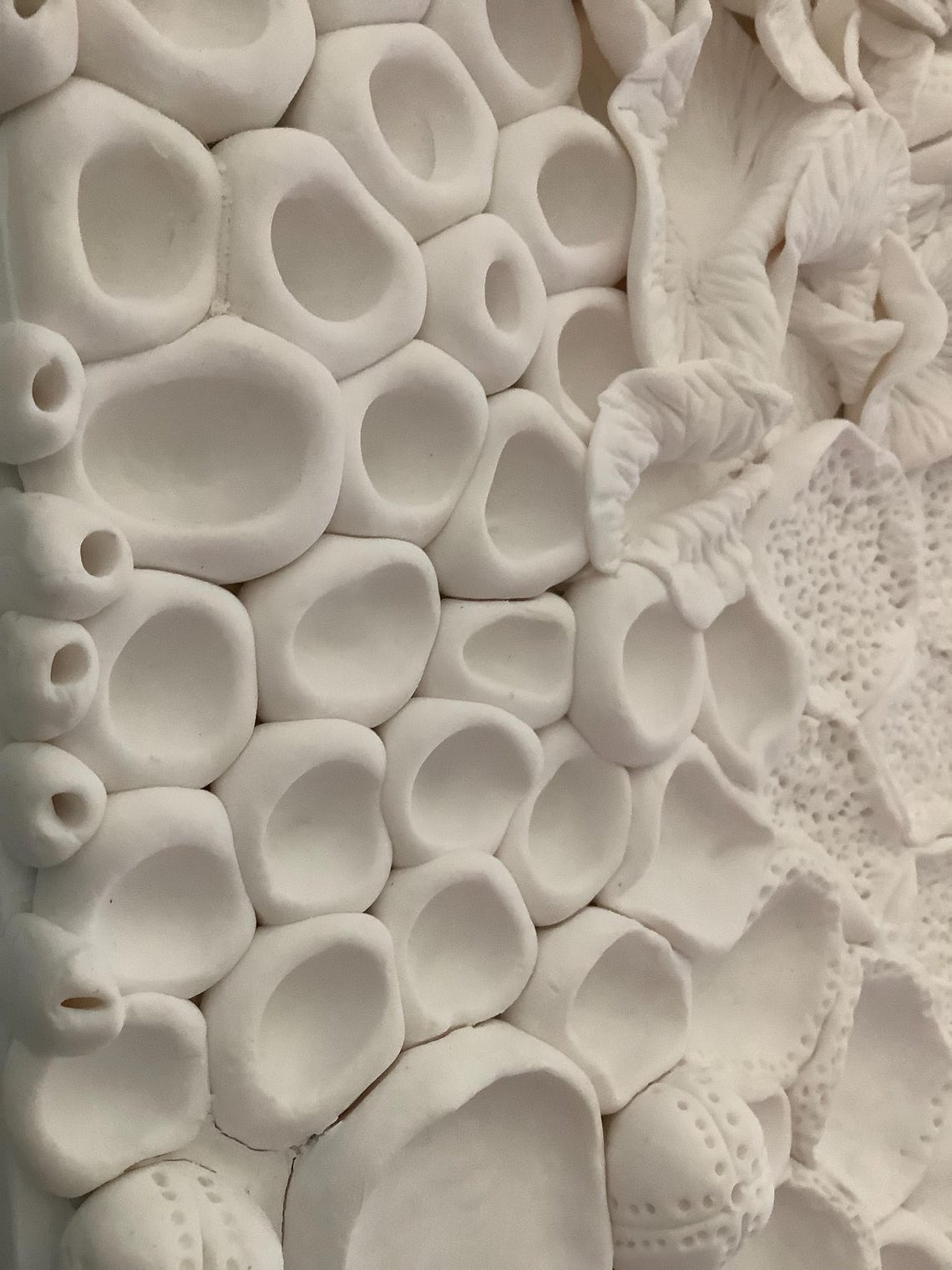 Coral Reef Polymer Clay Sea Sculpture 30x40cm. - Etsy UK