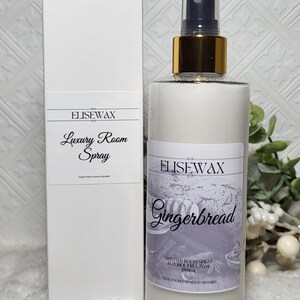 Luxury Christmas Room Spray in Gingerbread 200ml Xmas Fragrance Spray ...