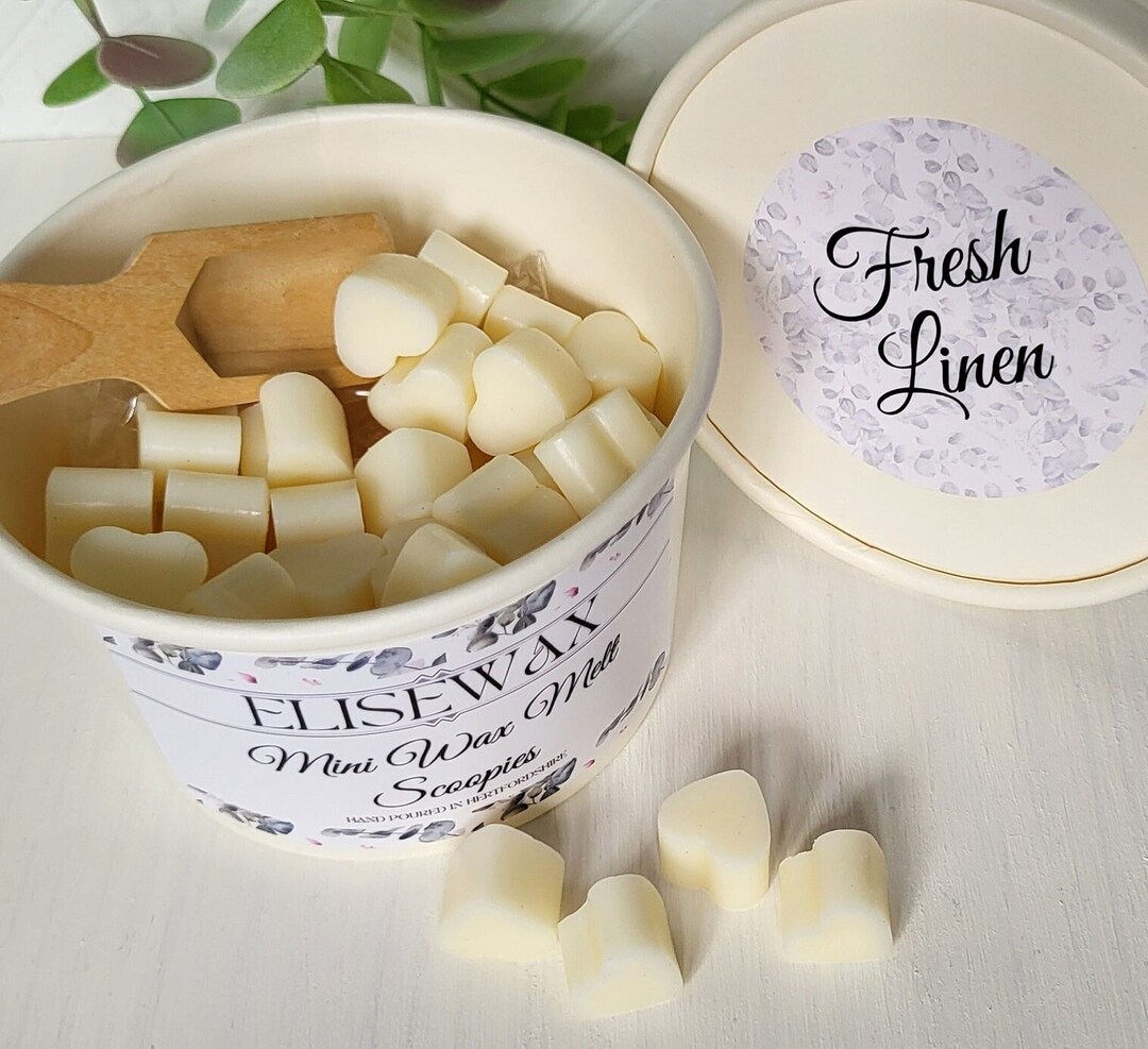 Wax Melt Scoopies Strong Scented Mini Heart Wax Melts Pot With Scoop Home Fragrance Wax Melt
