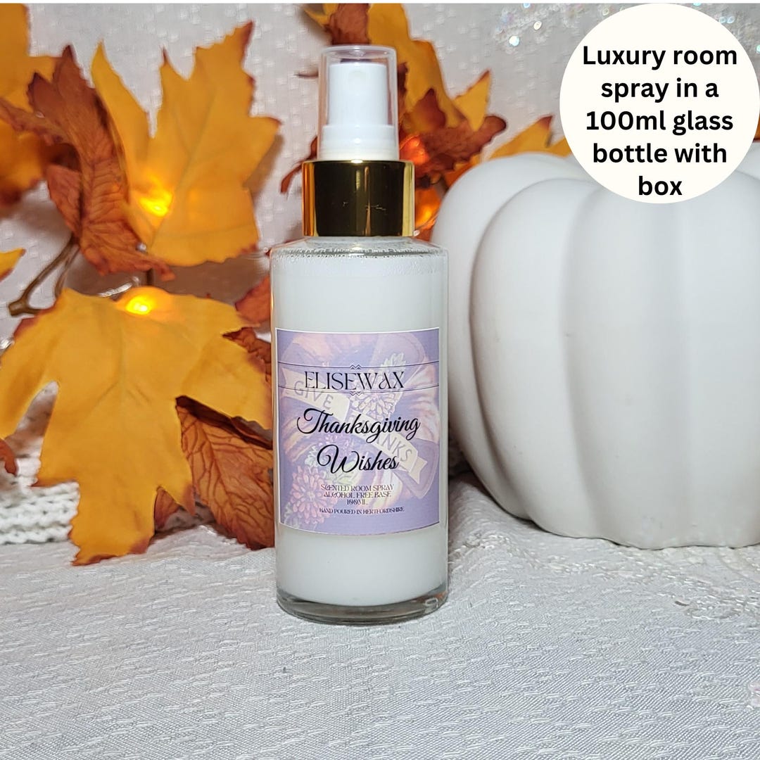 Luxury Room Spray in Thanksgiving Wishes 100ml Home Fragrance Spray ...