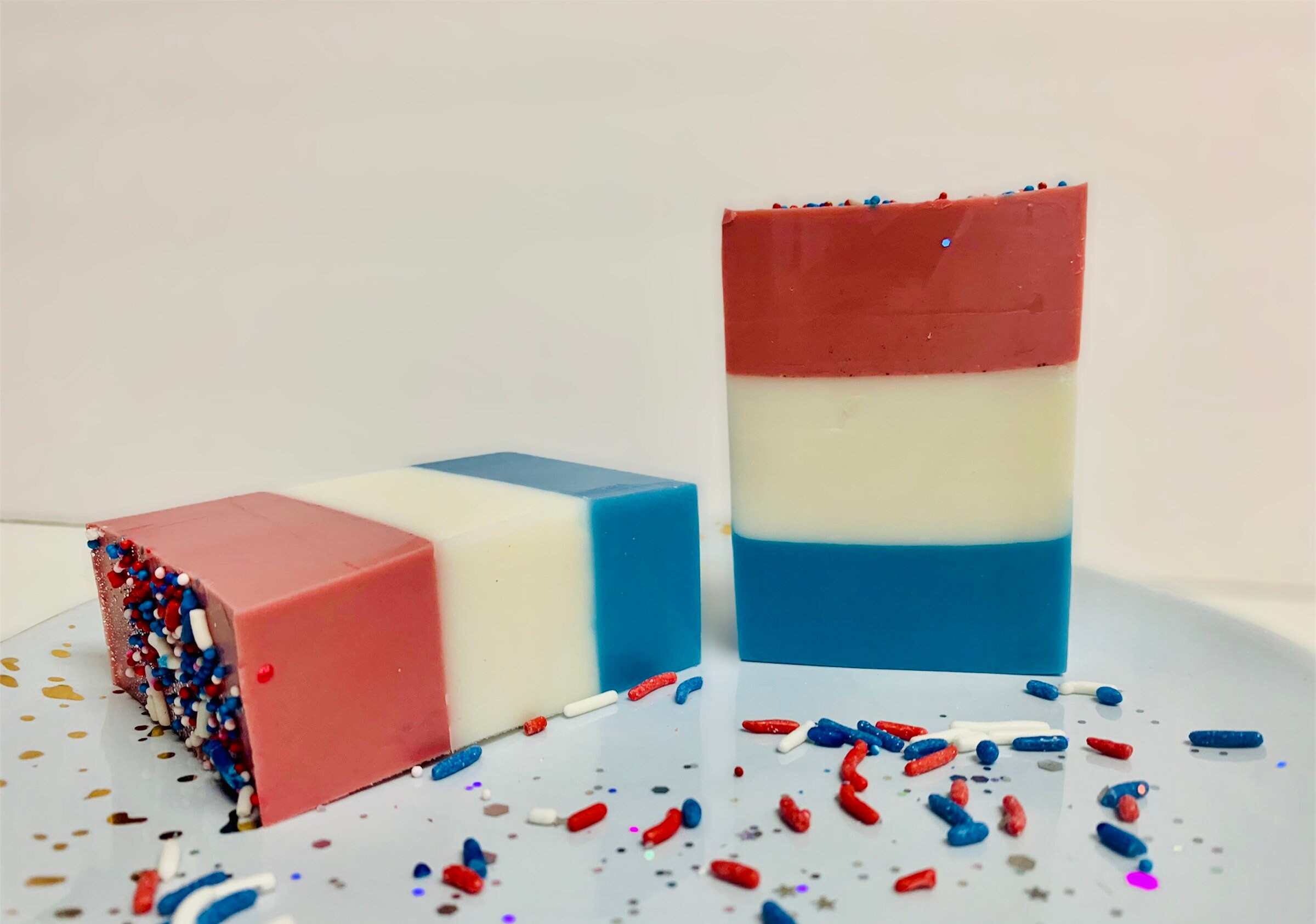 Red White & Blue Soap - Etsy