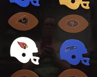 Nfl Helmet Magnets - Etsy