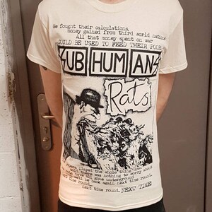 Subhumans Rats T-shirt - Etsy