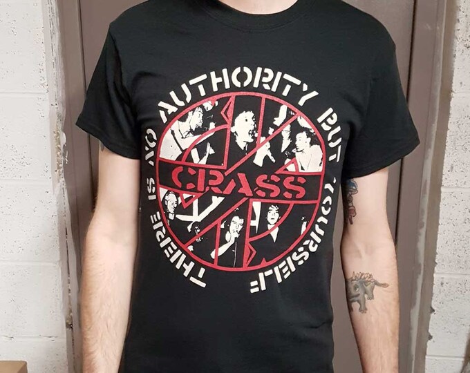 Crass There is No Authority UK SHIPPING INCLUDED - Etsy UK