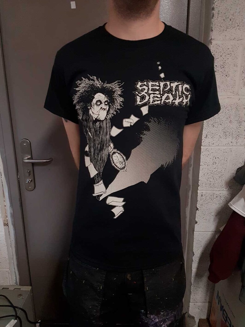 Septic Death Pushead T-shirt UK SHIPPING INCLUDED - Etsy
