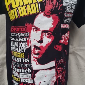 Punks Not Dead T-shirt Exploited UK82 - Etsy