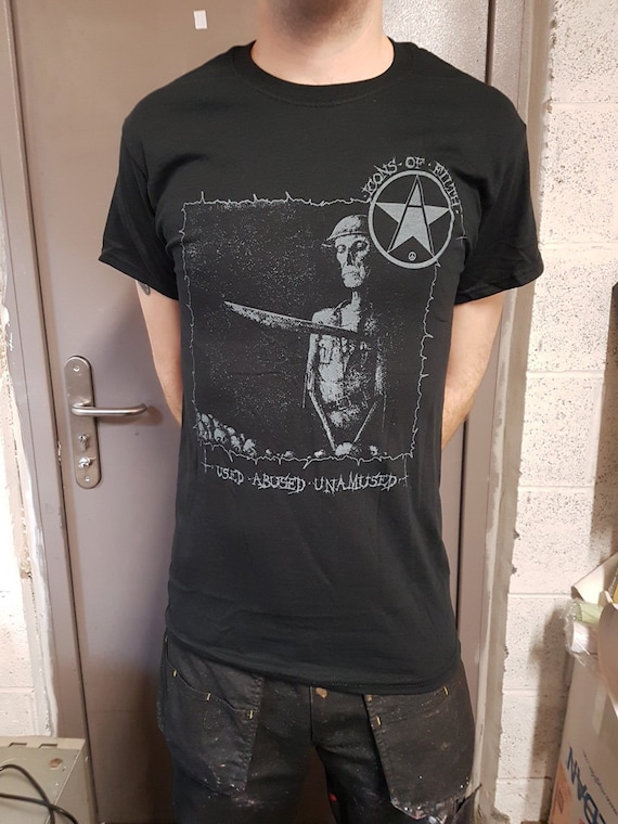 Icons of Filth Used Abused Unamused. T-shirt | Etsy