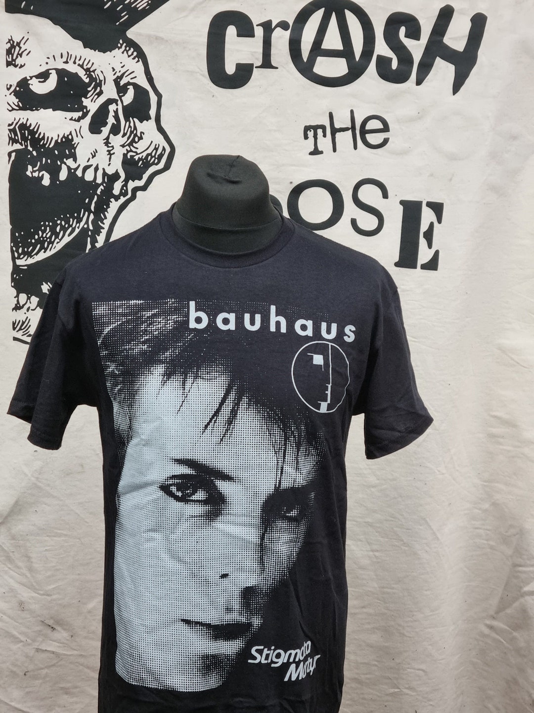 Bauhaus Peter Murphy - Stigmata Martyr All Over Print T-shirt - LIMITED ...