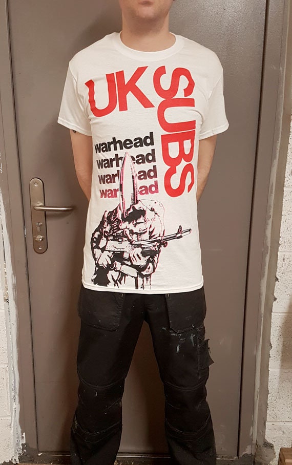 UK SUBS Warhead T-shirt Official | Etsy