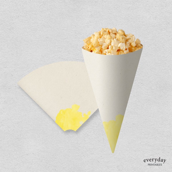 Popcorn Cones - Etsy