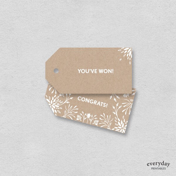 Prize Tags - Etsy