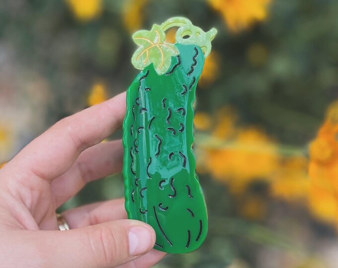 Broccoli Hair Claw - Etsy