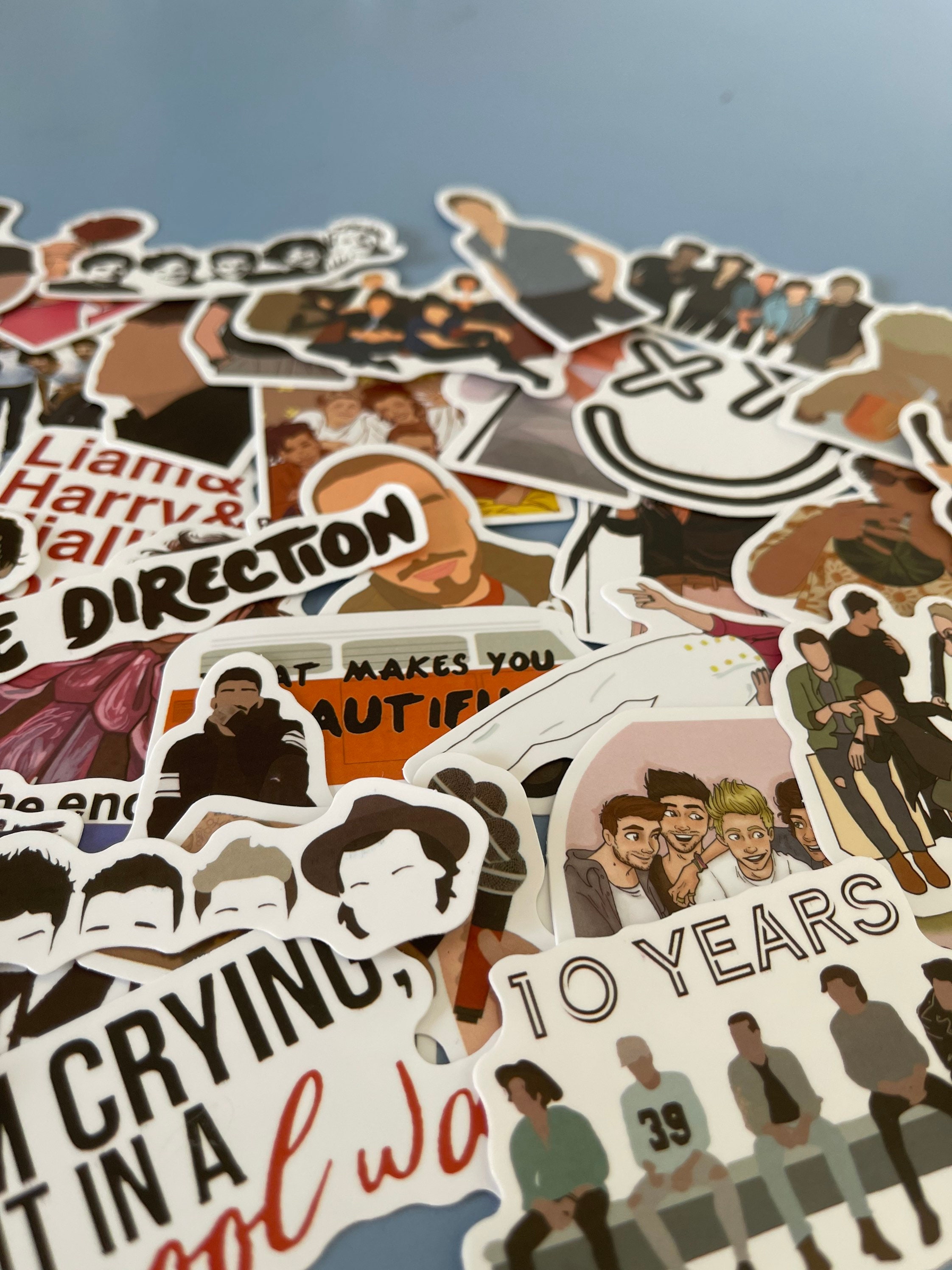 1D Stickers/ one direction stickers/ 25 or 50 pack/ Harry | Etsy
