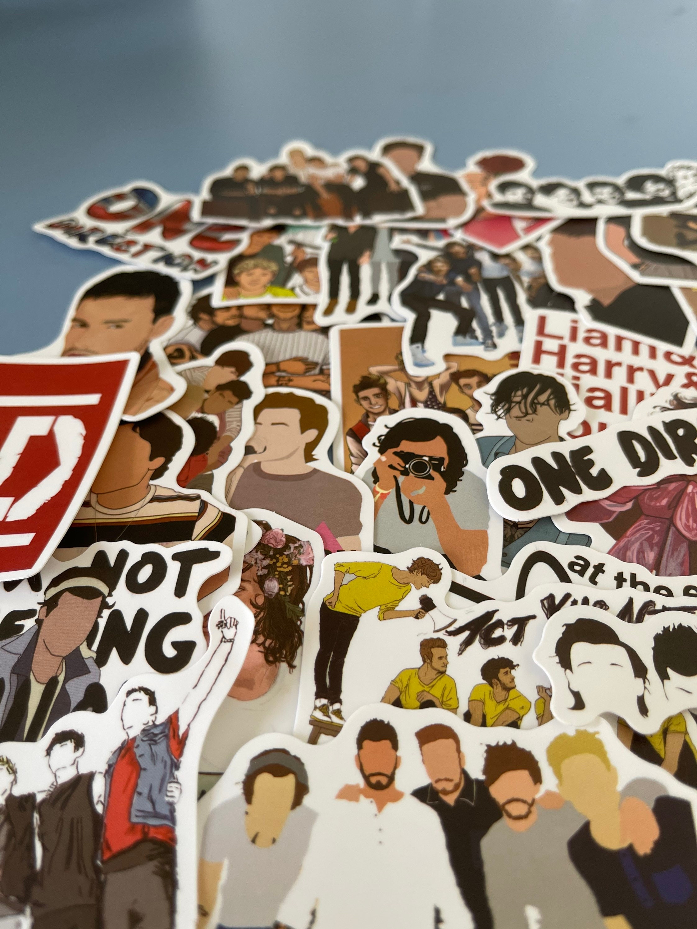1D Stickers/ one direction stickers/ 25 or 50 pack/ Harry | Etsy