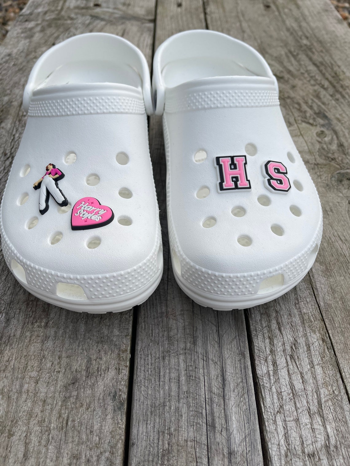 Harry S Inspired Croc Charms/ Fine Line/ HS/ Harry's - Etsy