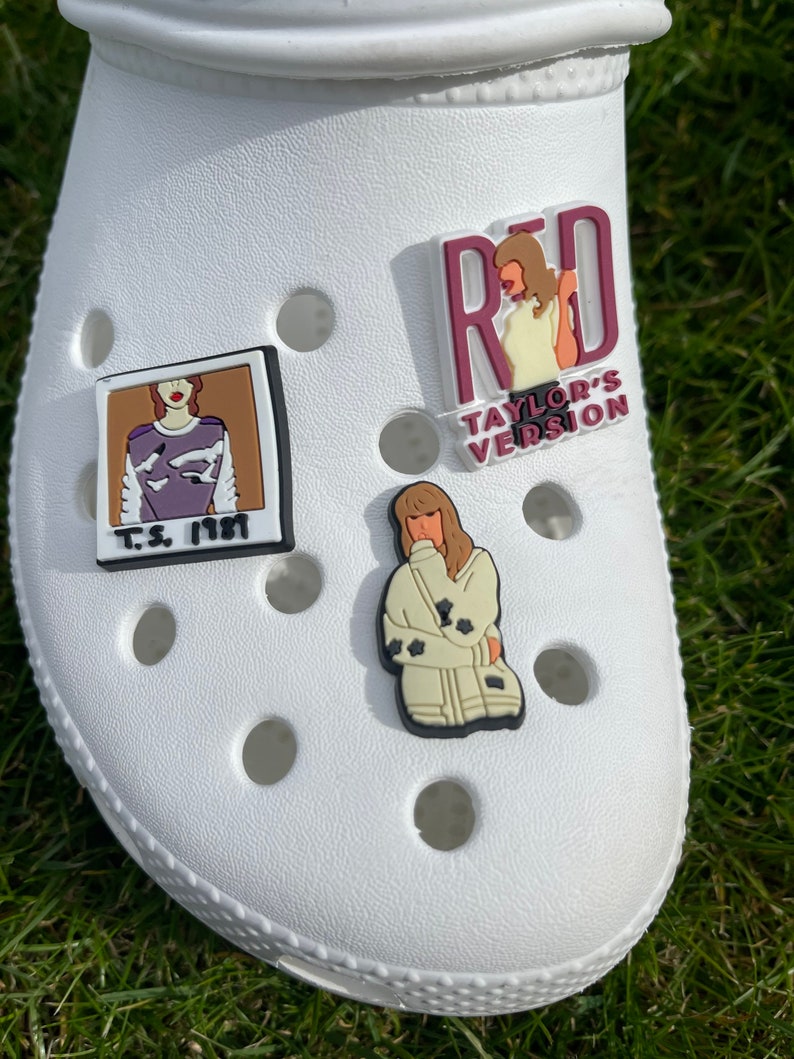 Taylor S Croc Inspired Charms/ Taylor's Version/ Croc - Etsy UK