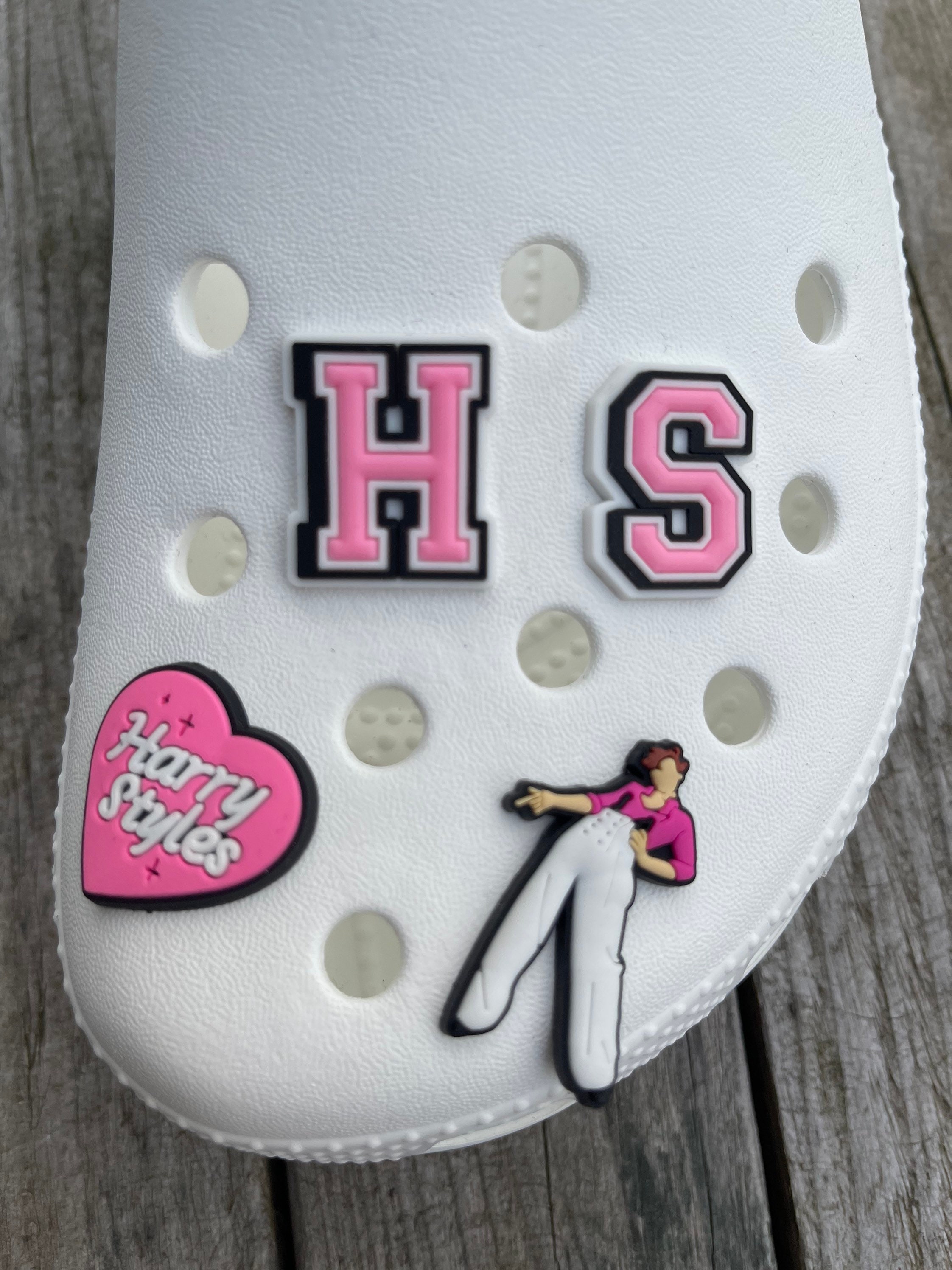 Harry S Inspired Croc Charms/ Fine Line/ HS/ Harry's - Etsy