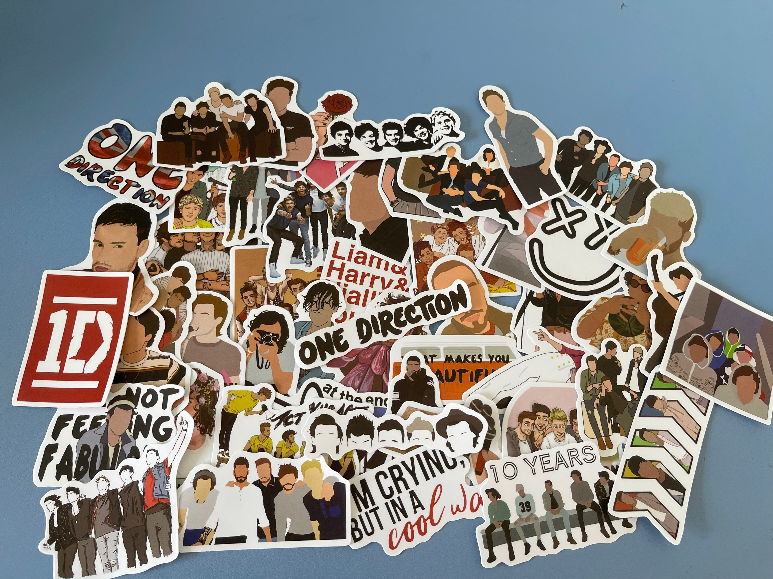 1D Stickers/ One Direction Stickers/ 25 or 50 Pack/ Harry - Etsy UK