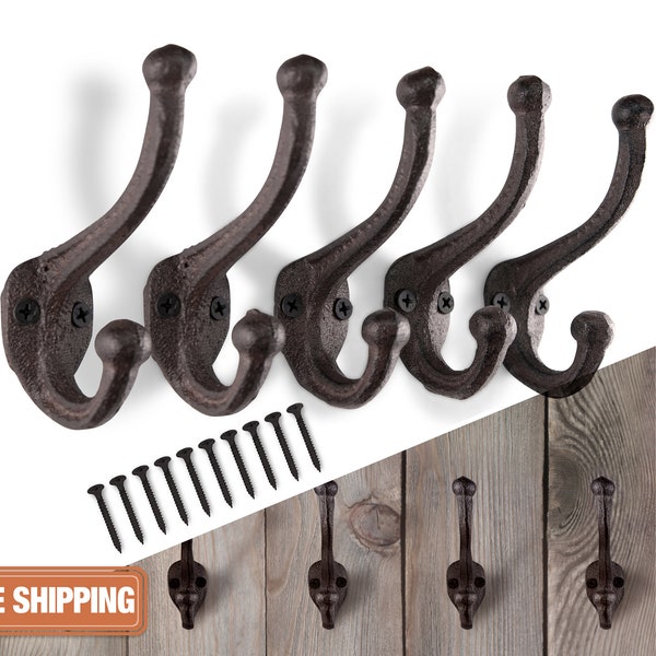 Rustic Towel Hooks - Etsy
