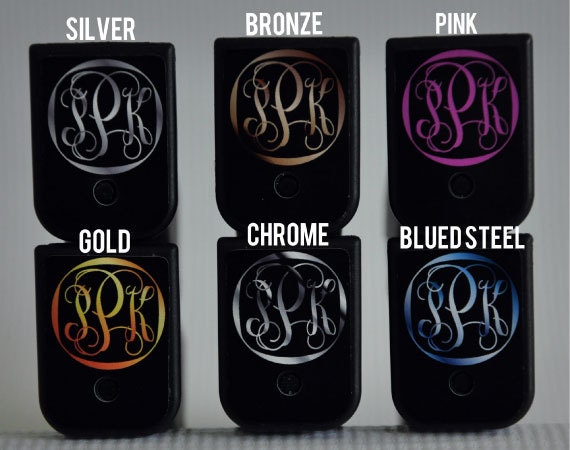 GLOCK 9mm /40 Cal MAGAZINE Base Plate Stickers With Vine | Etsy