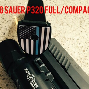 THIN BLUE LINE Flag Magazine Base Plate Stickers - Etsy