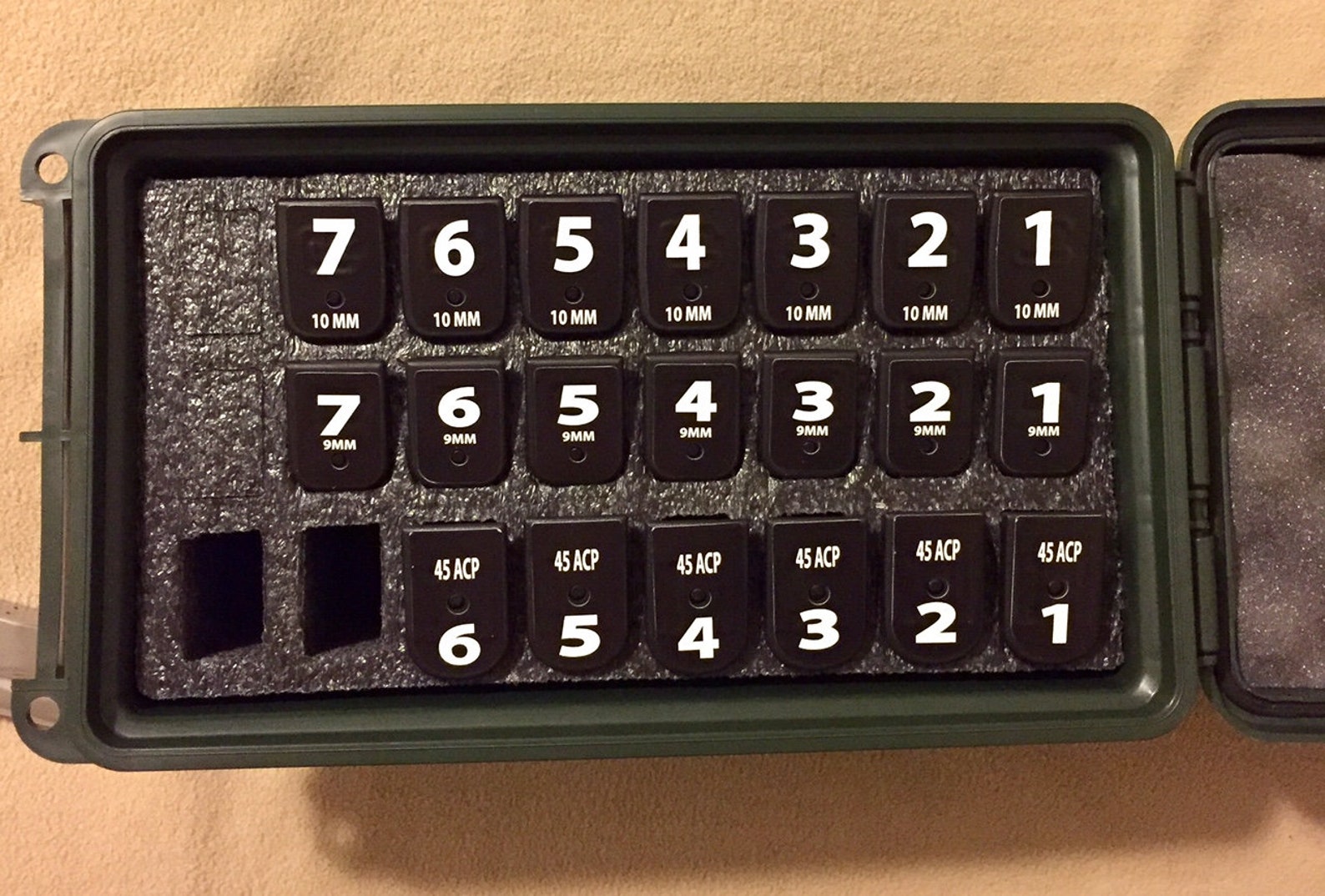 CALIBER and NUMBER Base Plate Stickers - Etsy