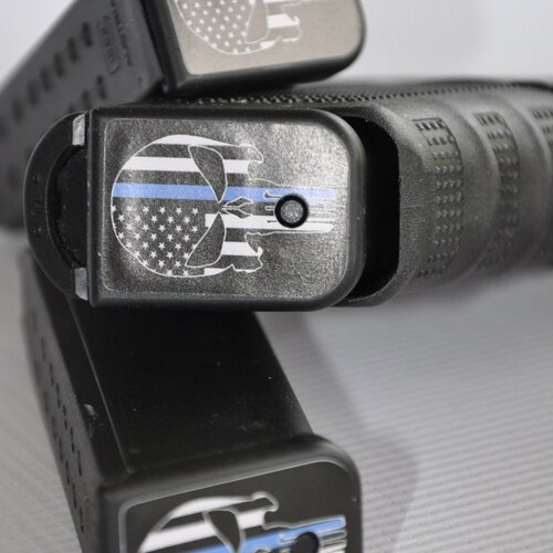 THIN BLUE LINE Flag Magazine Base Plate Stickers | Etsy