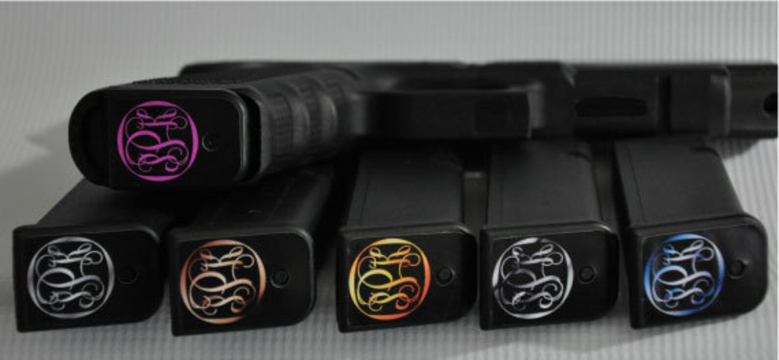 GLOCK 9mm /40 Cal MAGAZINE Base Plate Stickers With Vine | Etsy