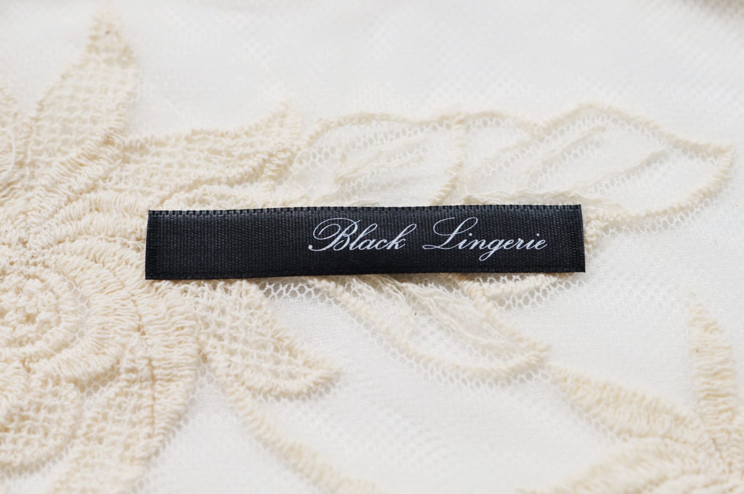 Custom Printed Satin Clothing Label Include Your Own Text | Etsy