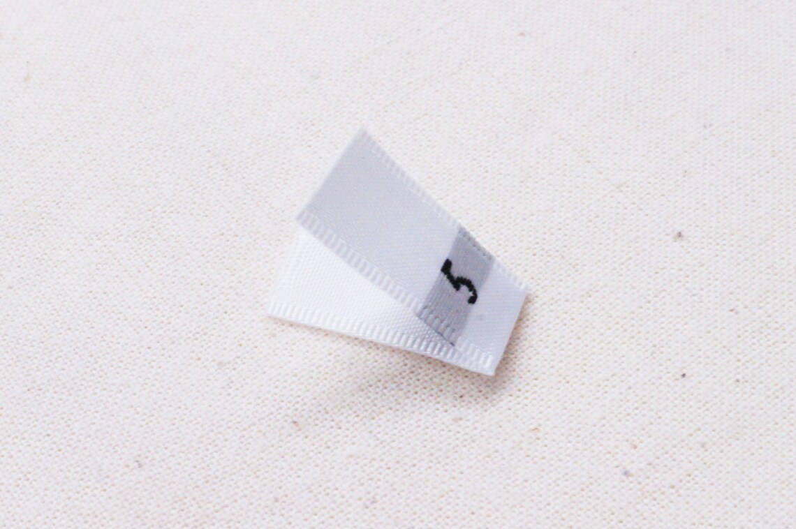 Woven Size Tabs for Childrens / Kids & Baby Clothing White - Etsy