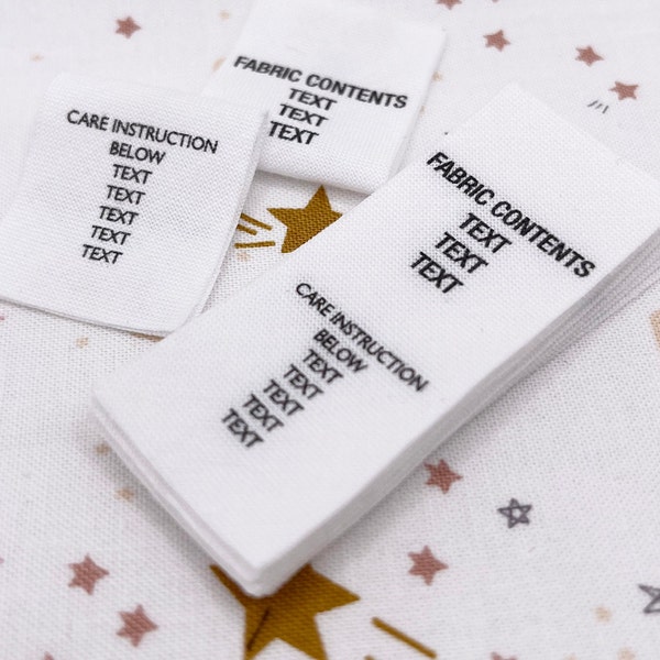 Custom Sewing Labels - Etsy