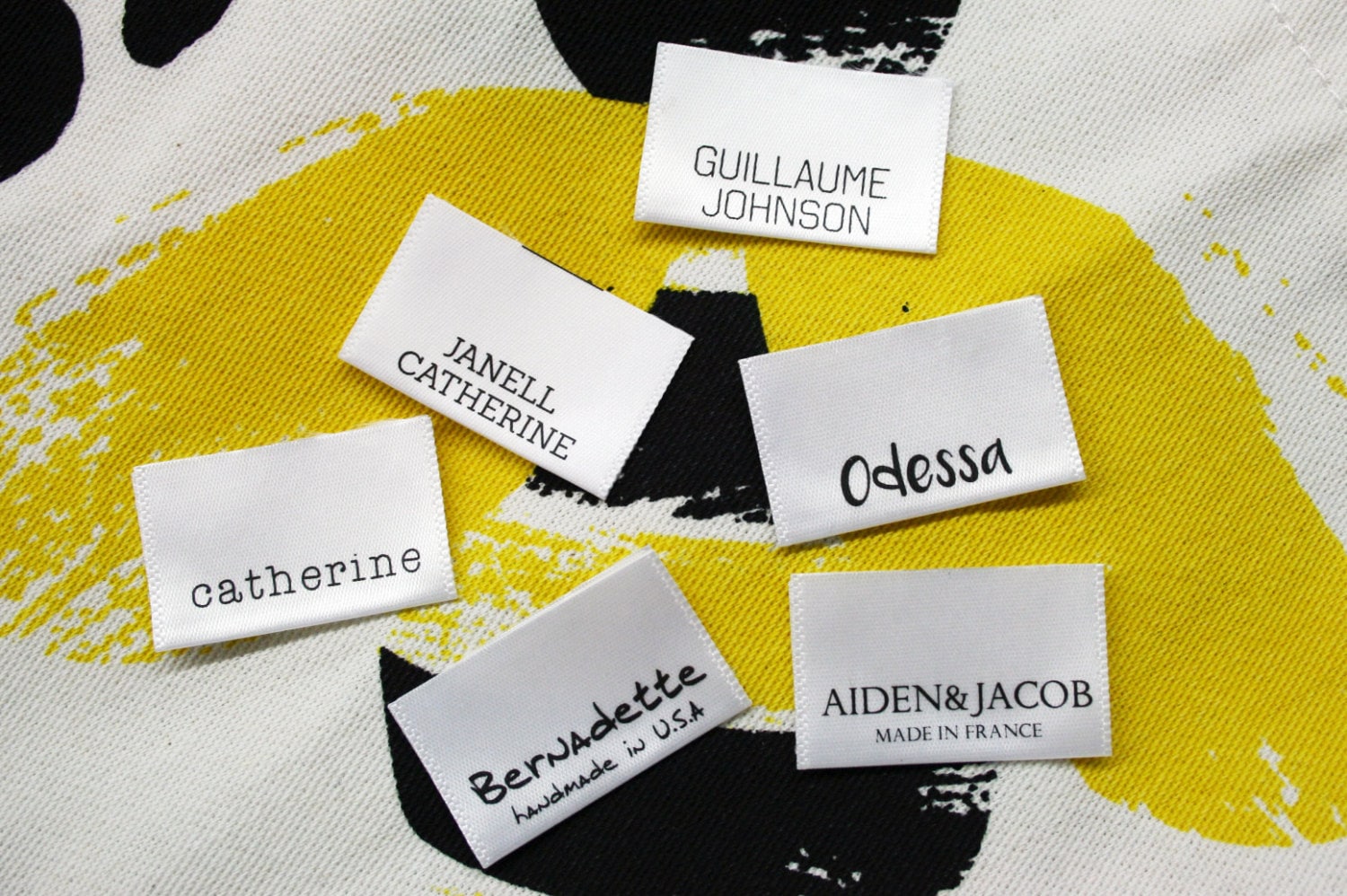 High Quality Custom Printed Satin Label High Resolution - Etsy