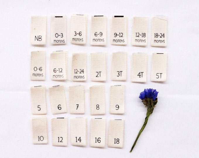 Baby Girl Infant Clothing Printable Tags Labels Dividers for Nursery ...