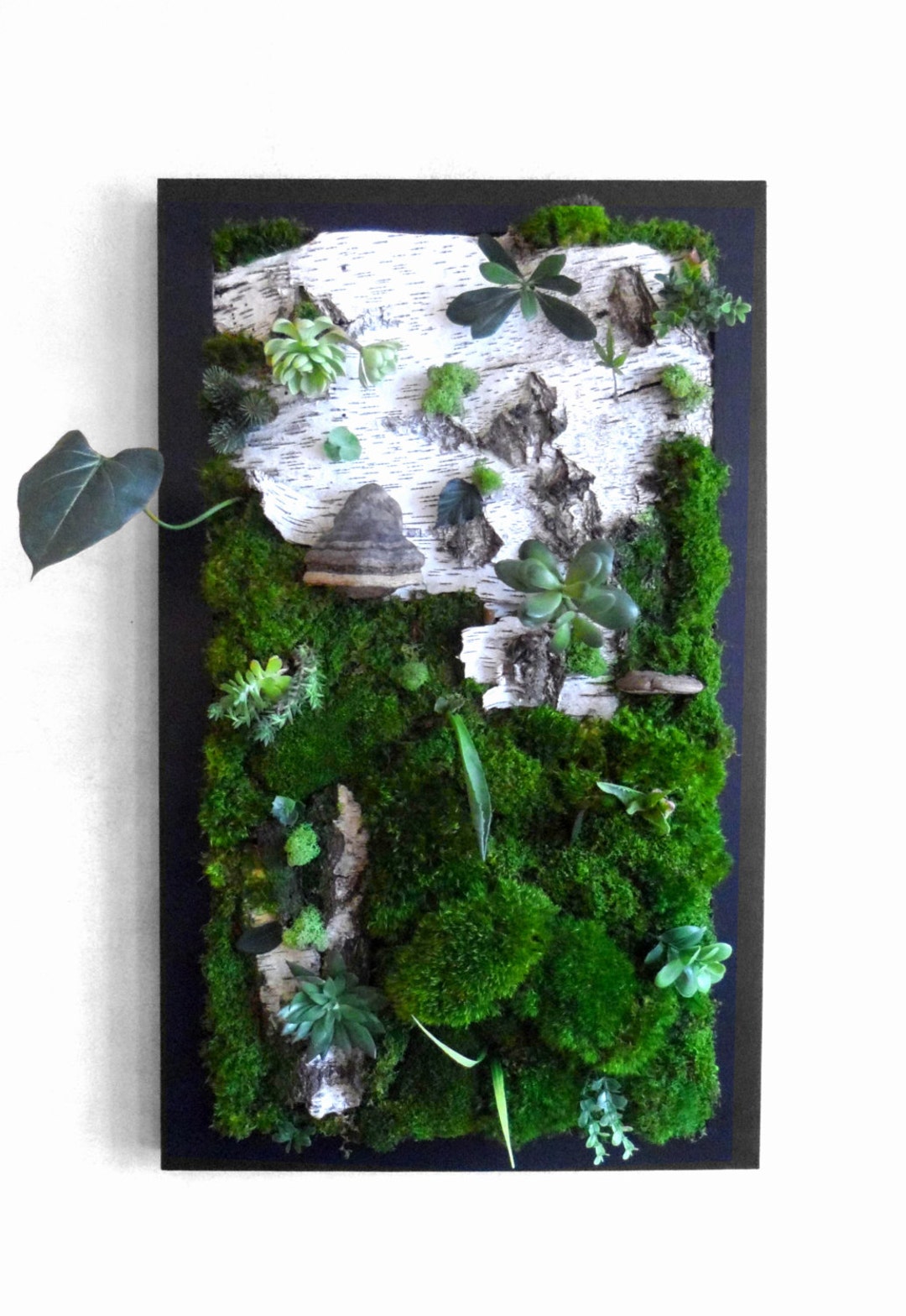 Plant Table Green Wall Frame Plant Green Wall Frame - Etsy