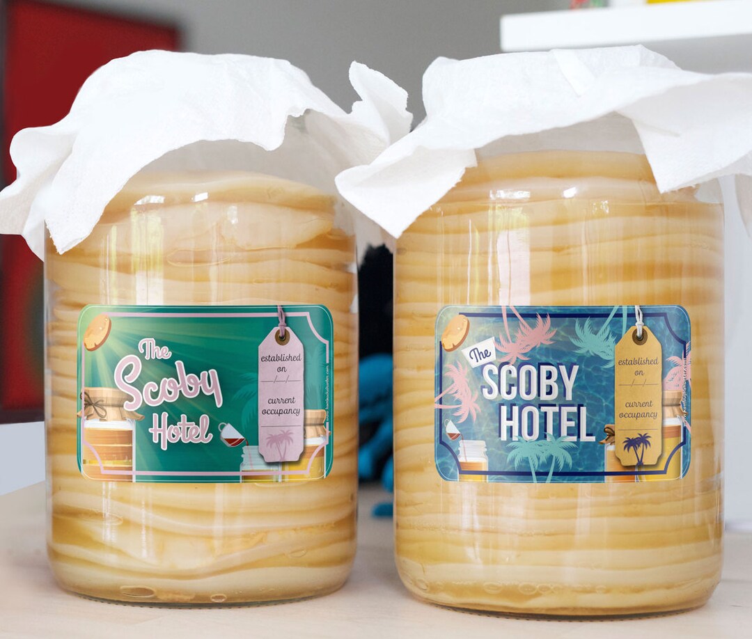 SCOBY Hotel | Note-keeping and Decorative Labels - Etsy