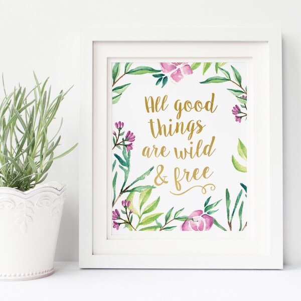Good Things Are Wild - Etsy