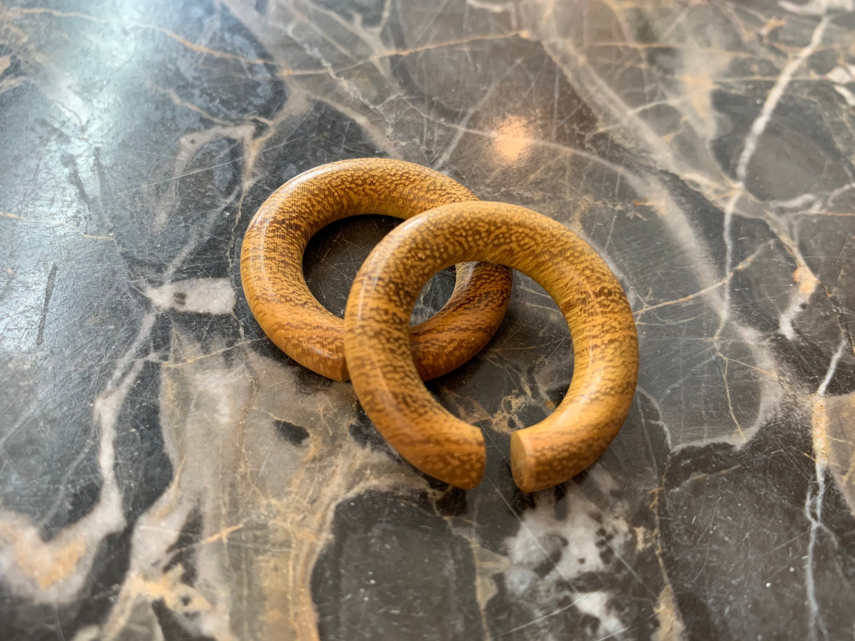 Organic Jack Fruit Wood Hoops price per Pair | Etsy