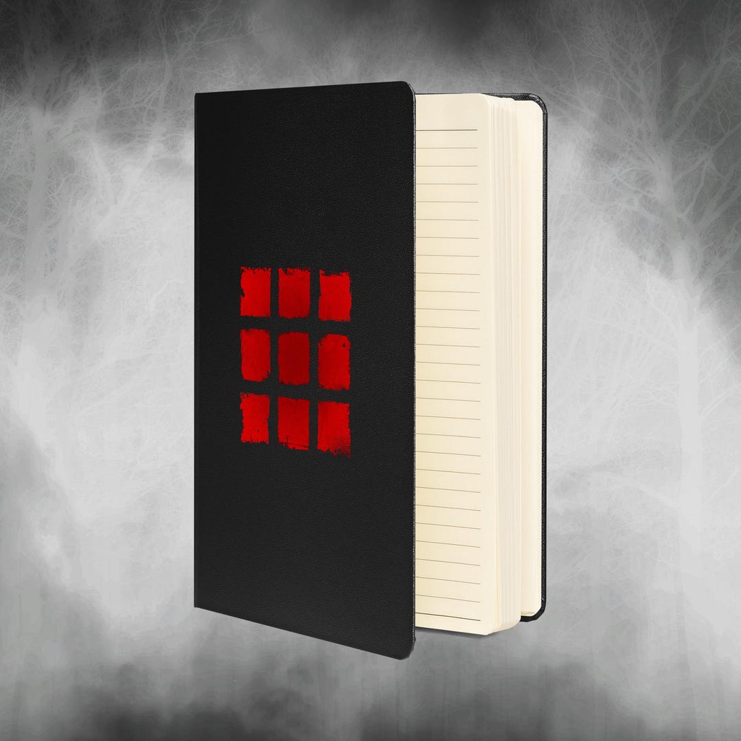 SH2 Red Squares Save Point Hardcover Journal - Etsy