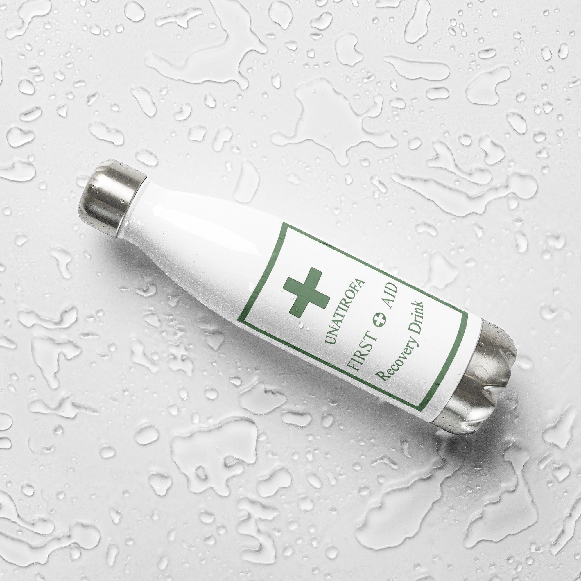 Resident Evil First Aid Unatirofa Stainless Steel Water Bottle - Etsy