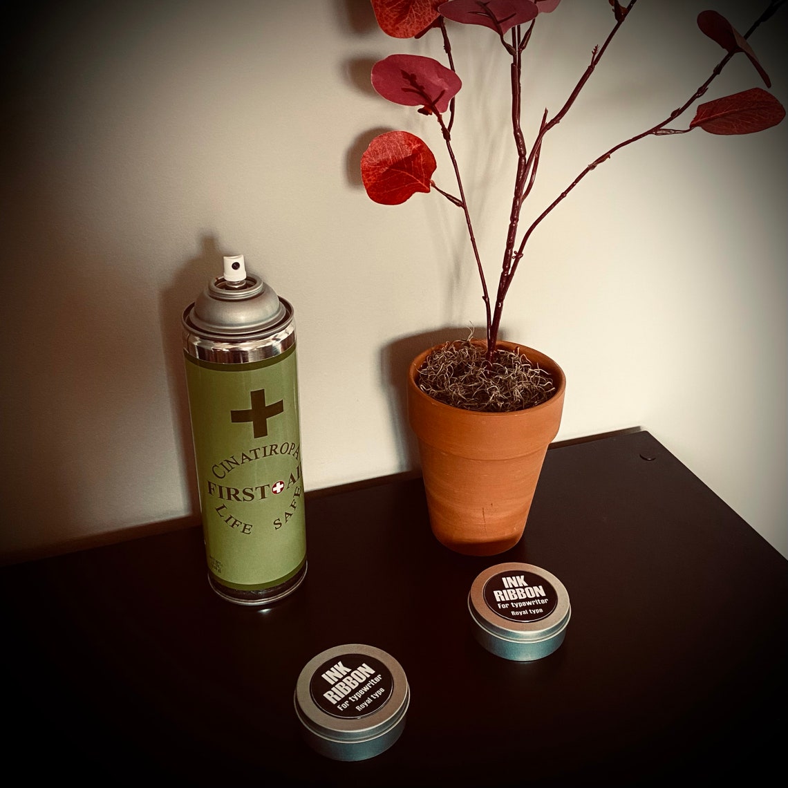 Resident Evil Cinatiropa First Aid Spray Can Labels Digital - Etsy