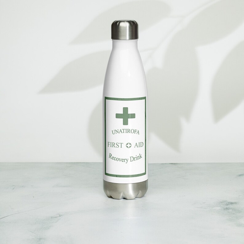 Resident Evil First Aid Unatirofa Stainless Steel Water Bottle - Etsy