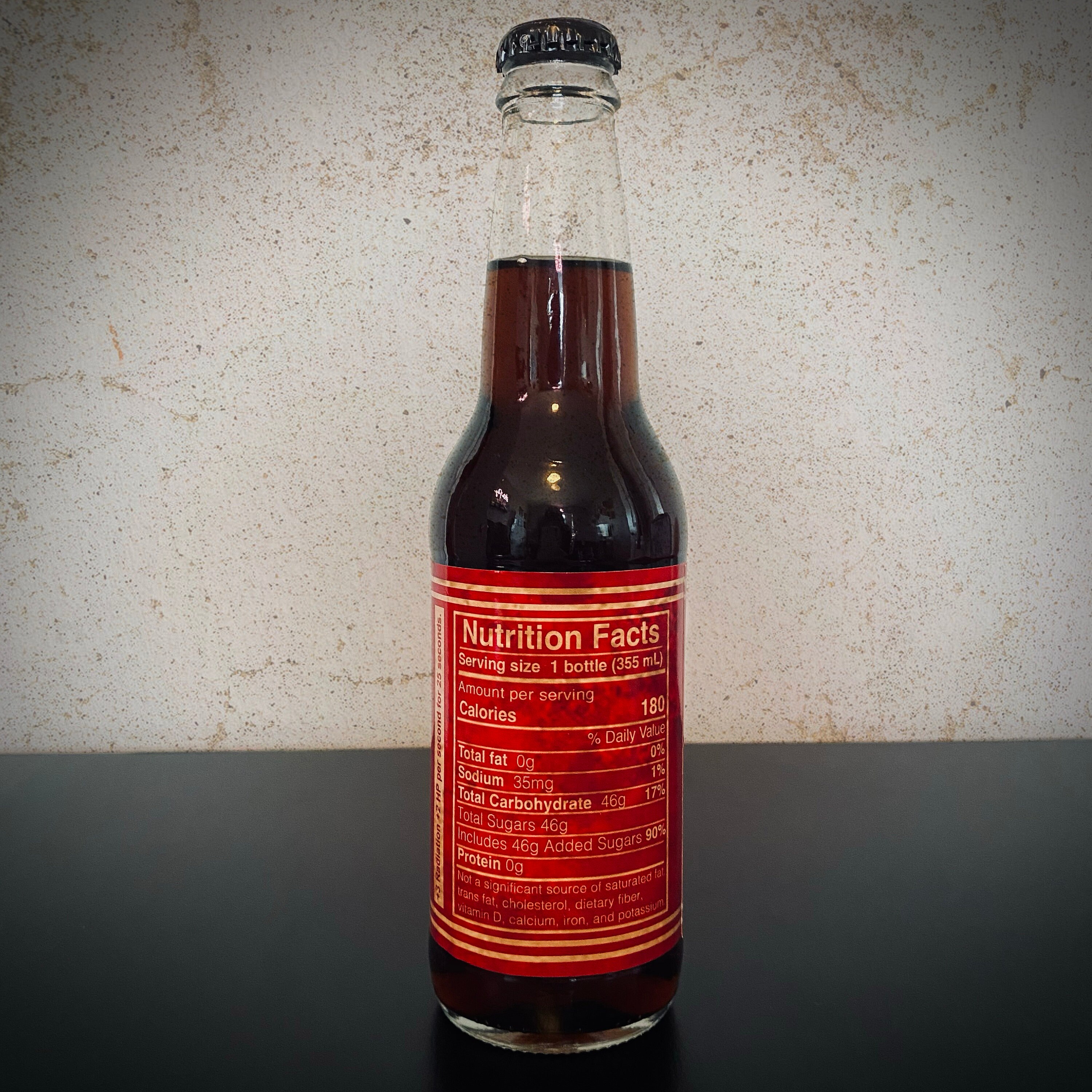 Nuka Cola Glass Bottle Label