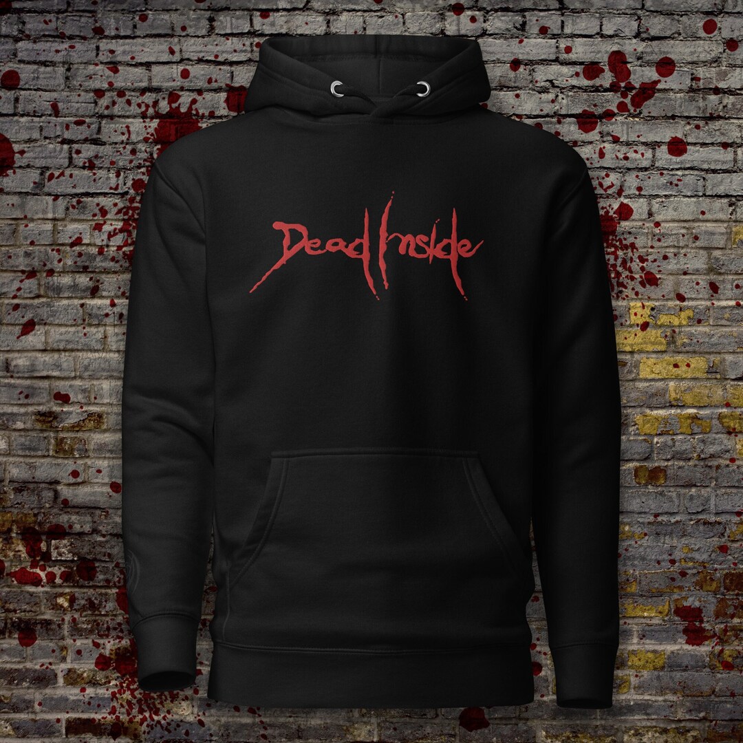 Embroidered dead Inside Hoodie Inspired by Resident Evil you Are Dead ...
