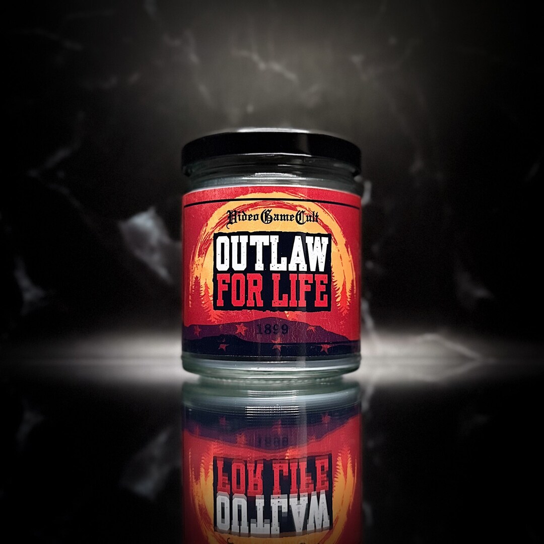 Outlaw for Life Red Dead Redemption Scented Candle - Etsy