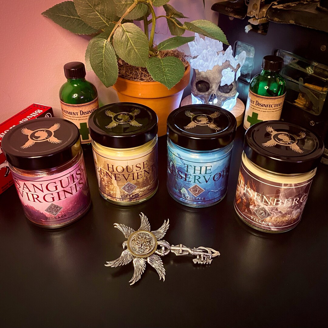 Resident Evil Village Scented Candles Set of 4 - Etsy