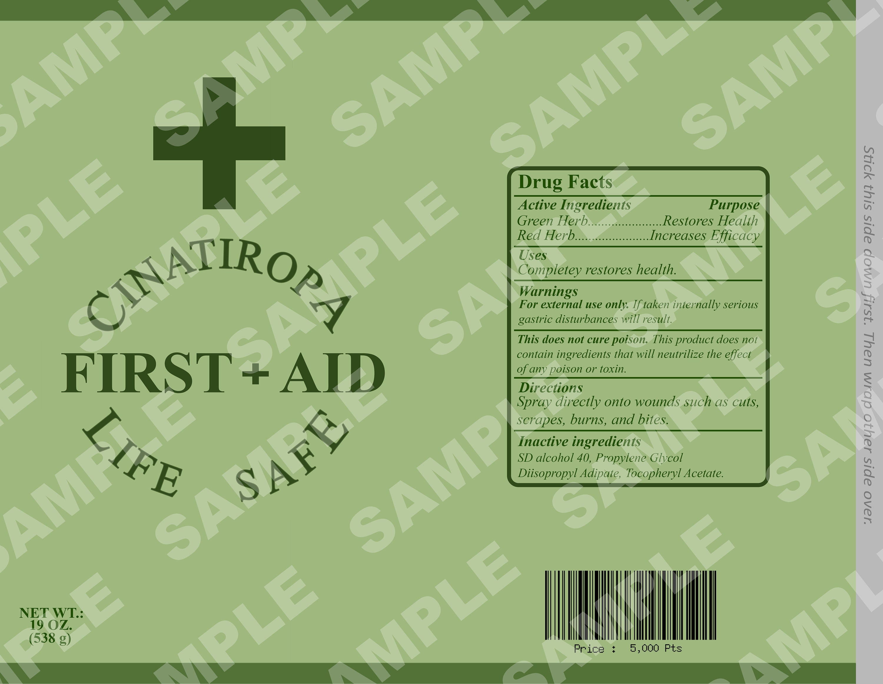 Resident Evil Cinatiropa First Aid Spray Can Labels Digital - Etsy