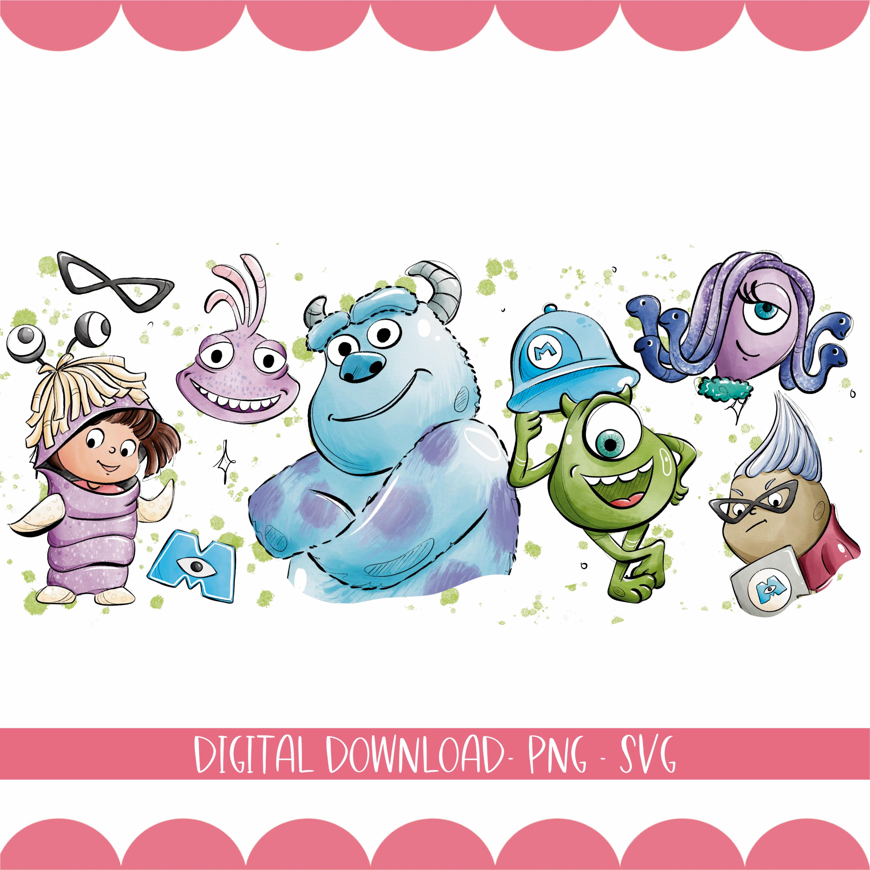 Modello Porta Monsters Inc Monster Inc Doors Etsy Nederland